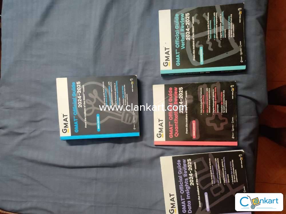 Buy 'GMAT Official Guide 2024-2025 Bundle' Book In Excellent Condition ...