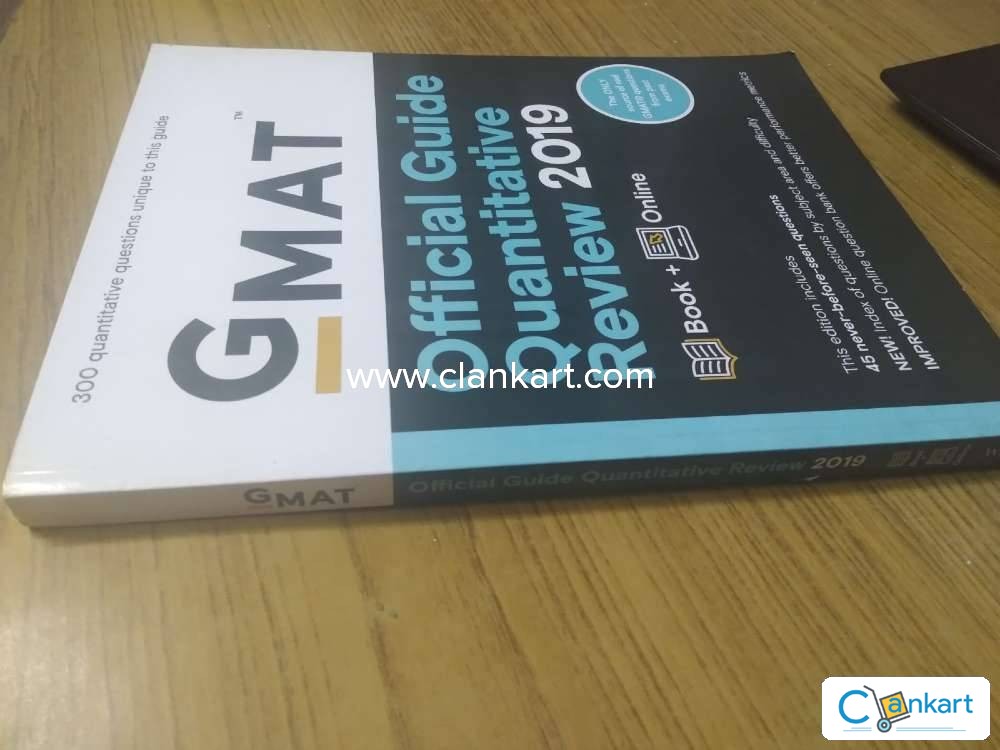Buy 'GMAT Official Guide Quantitative Review 2019: Book + Online' Book ...
