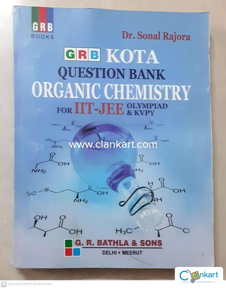 Buy 'GRB Kota Question Bank Organic Chemistry For JEE [Paperback] Dr ...