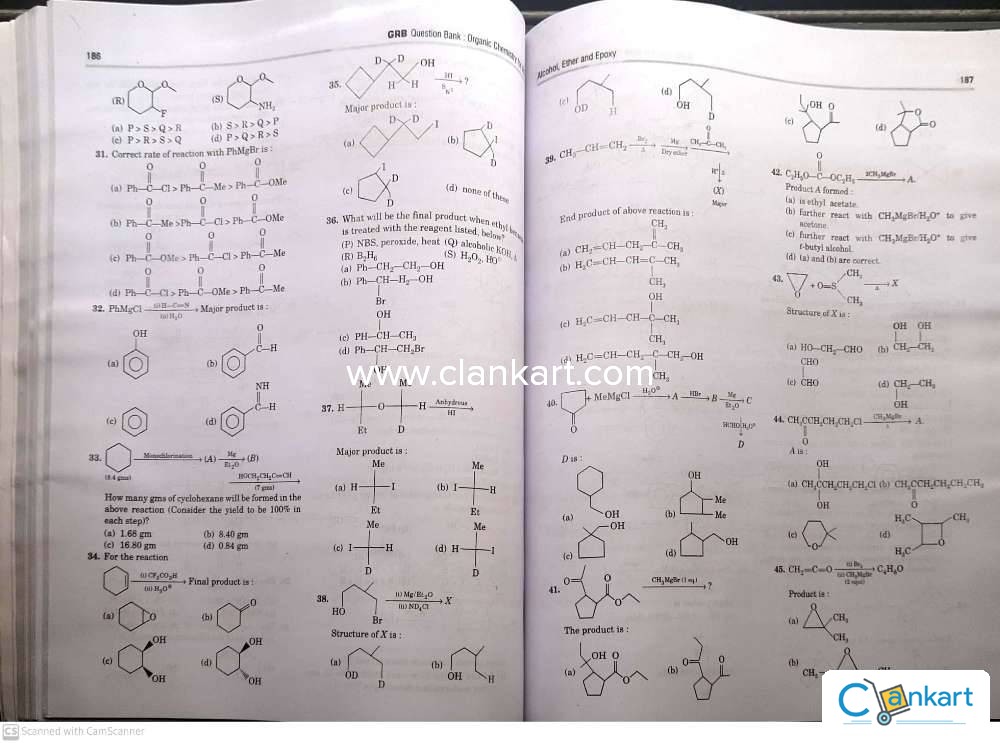 Buy 'GRB Kota Question Bank Organic Chemistry For JEE [Paperback] Dr ...