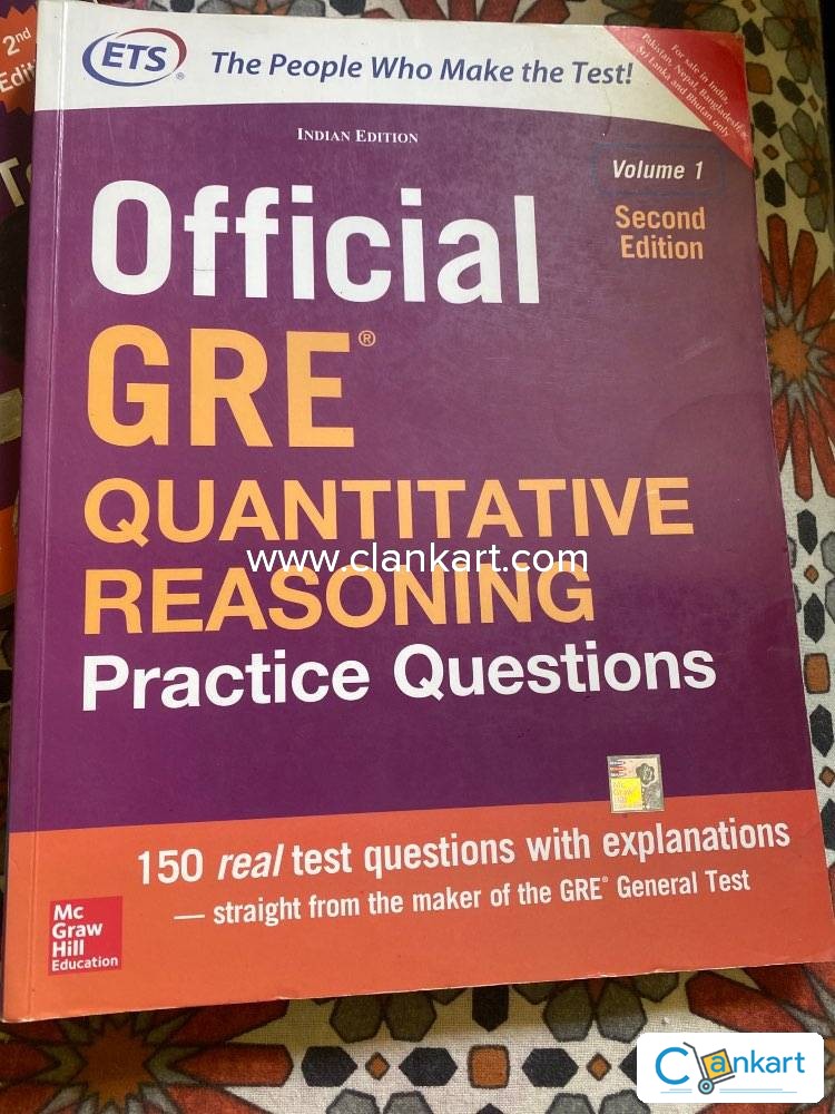 Buy 'Official GRE Quantitative Reasoning Practice Questions (Vol.1) 2/E ...
