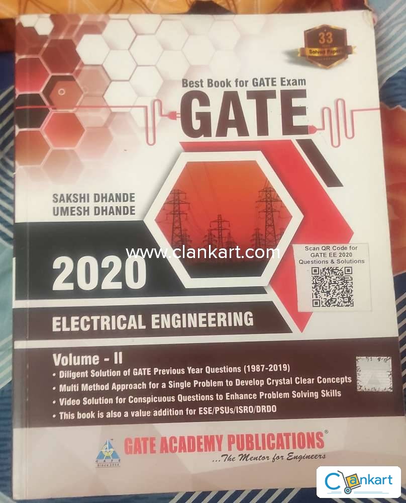 Buy 'Electrical Engineering Gate 2020' Book In Excellent Condition At ...