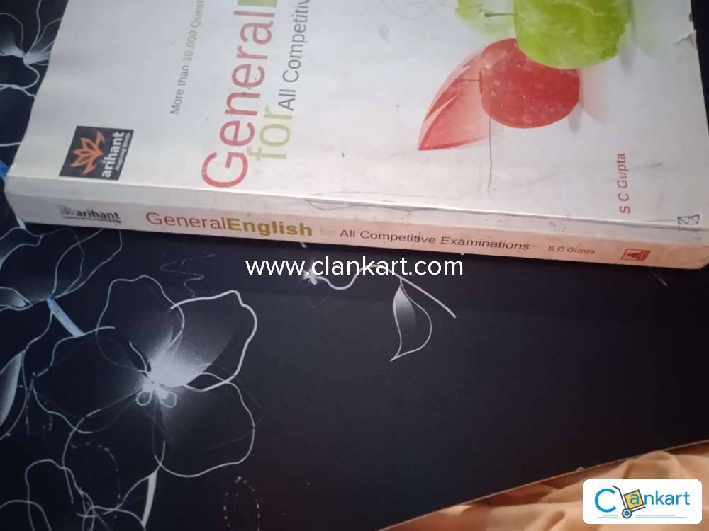 Buy 'General English For All Competitive Examinations' Book In Good ...