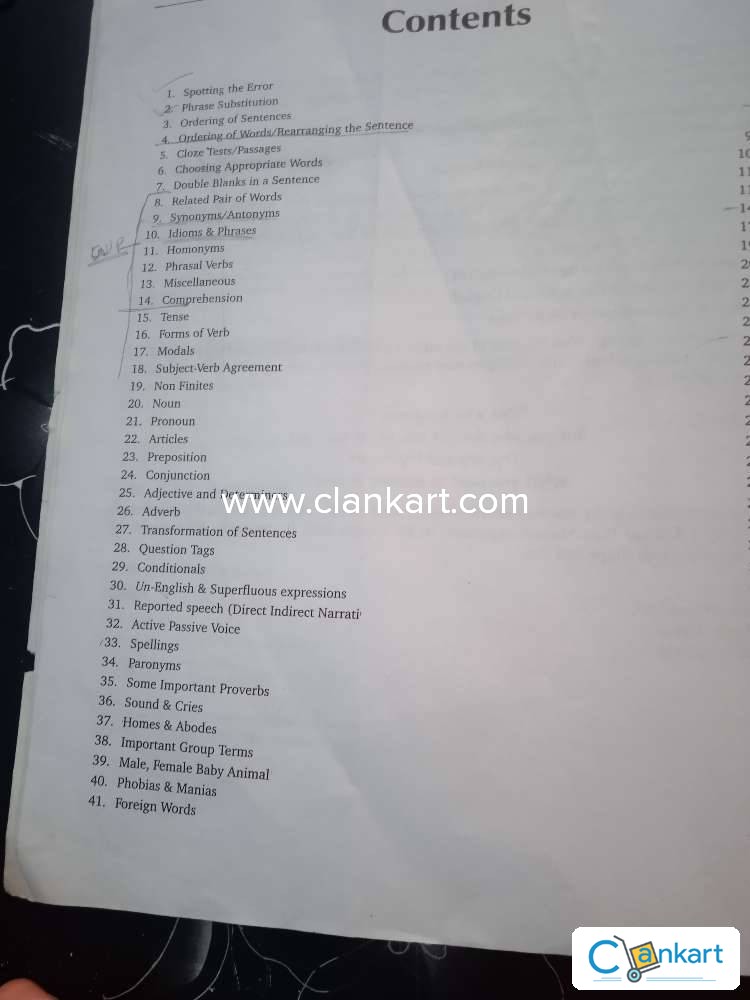 Buy 'General English For All Competitive Examinations' Book In Good ...