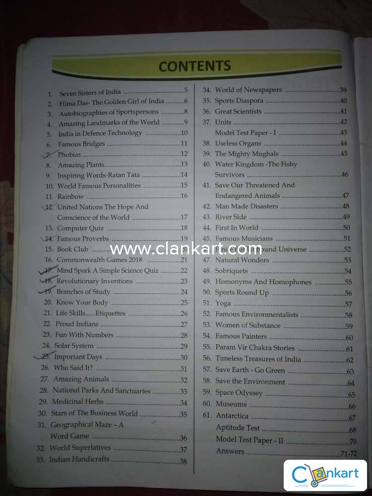 Buy 'Let's Enhance Our Knowledge' Book In Good Condition At Clankart.com