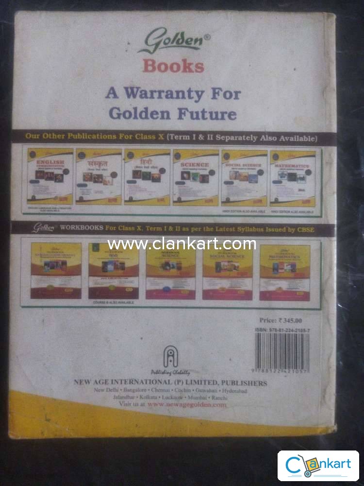 Buy 'Golden Hindi Reference Book For Class- XA (Hindi)' Book In ...