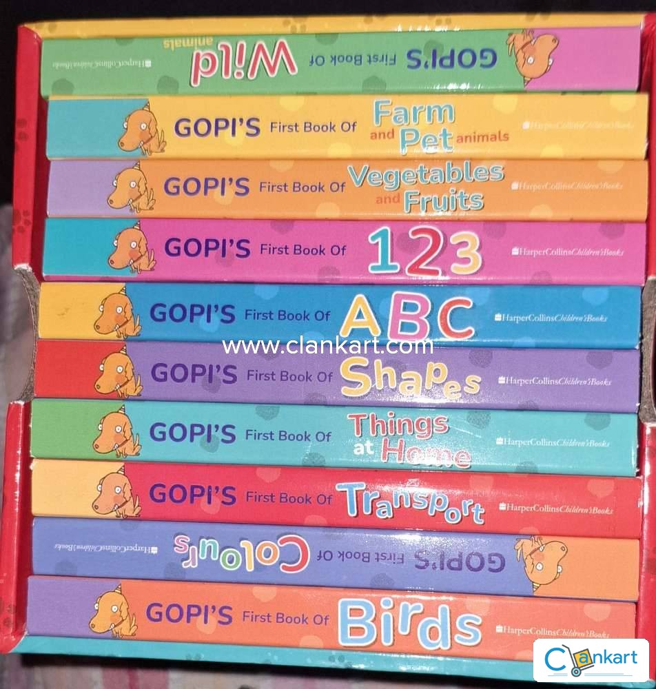 Buy 'Gopi's First Box Of Learning: Based On Gopi The Dog, From Sudha ...