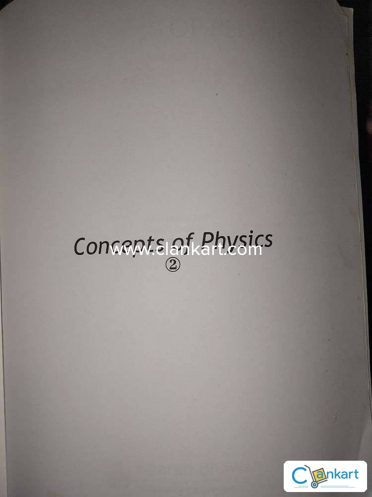 Buy 'Concepts Of Physics (Part 2)' Book In Excellent Condition At ...