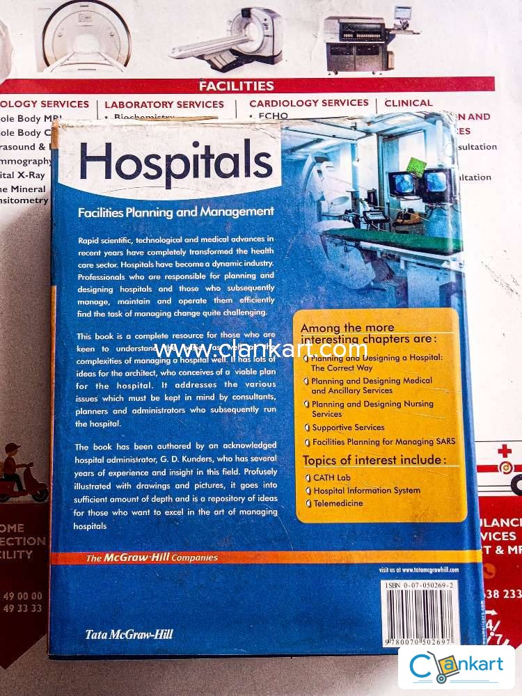 Buy 'Hospitals: Facilities Planning And Management' Book In Fair ...