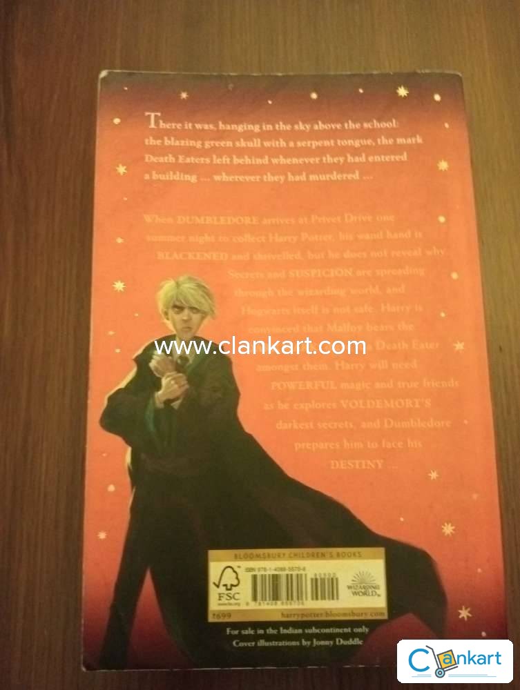 Buy 'Harry Potter And The Half-Blood Prince (Harry Potter, #6)' Book In ...