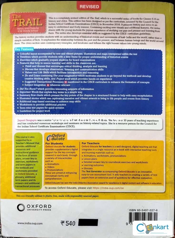 Buy 'History Book Class 6 With In Book Question And Answers Along With ...