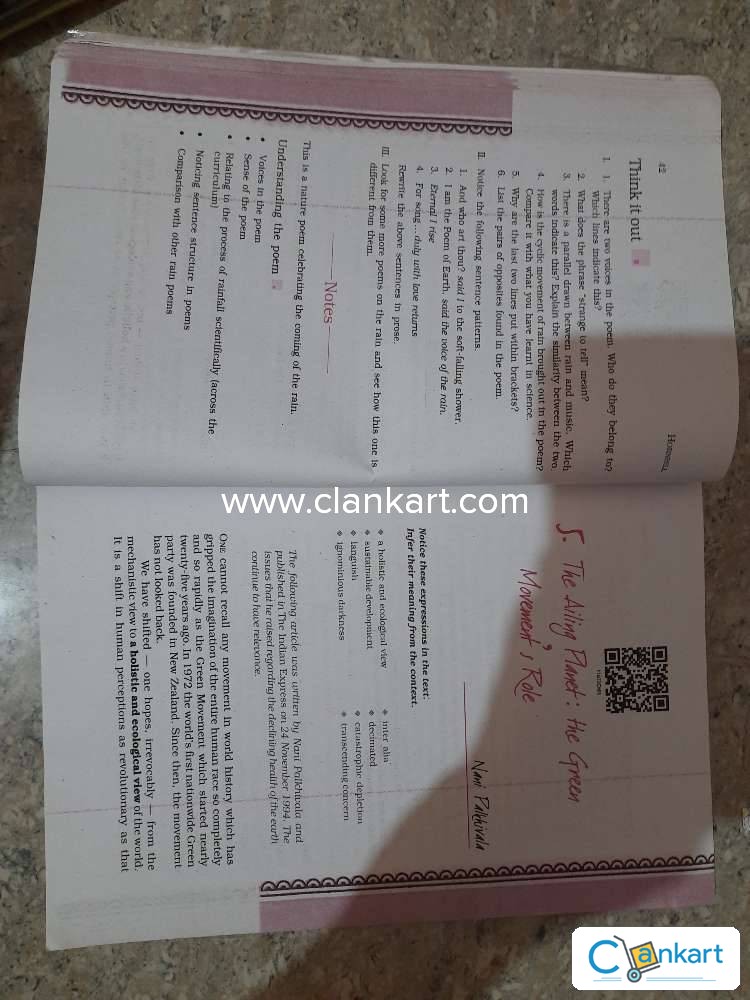 Buy 'Textbook In English - Hornbill For Class - 11 (Core Course ...