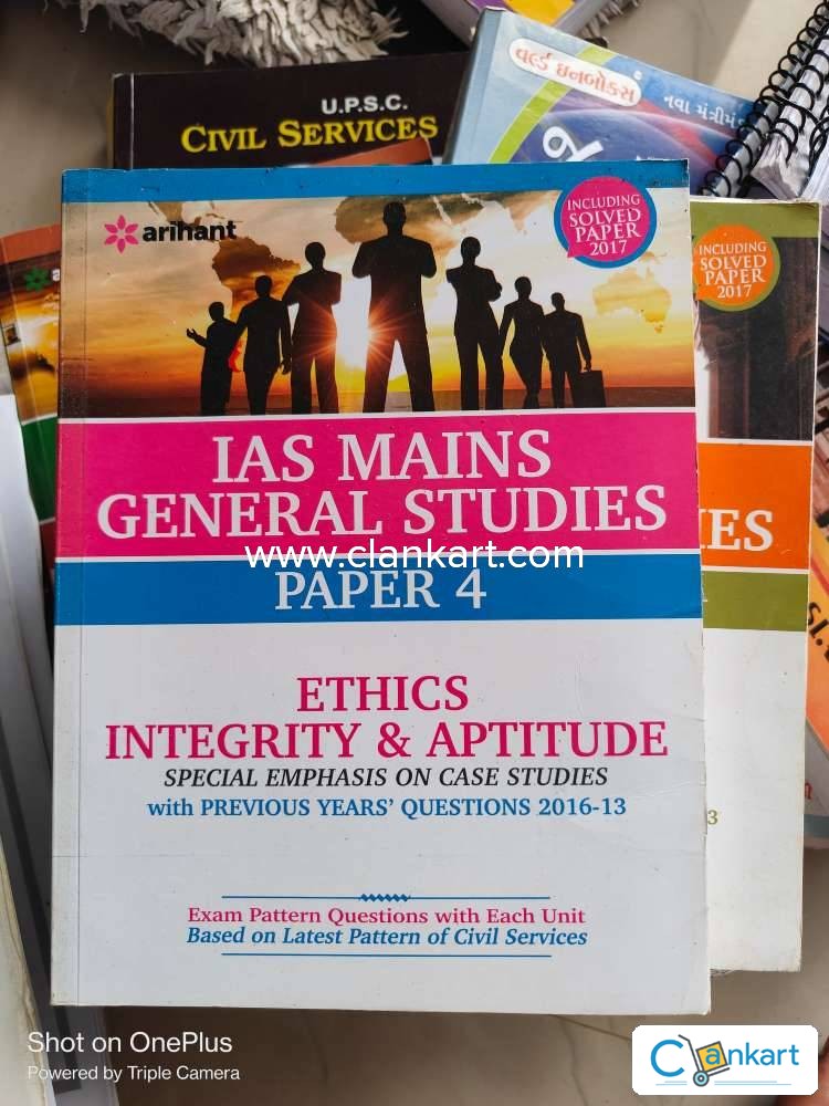 Buy 'IAS Mains General Studies Part 1 To 4' Book In Excellent Condition ...