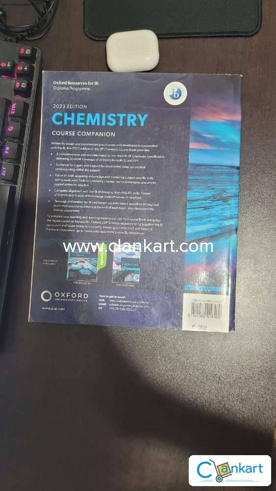 Buy 'Oxford IB Chemistry Course Companion 2023 Edition' Book In Good ...