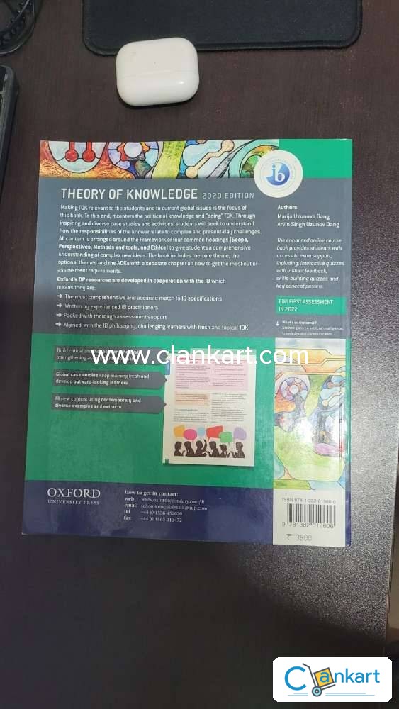 Buy 'Oxford IB Theory Of Knowledge Course Companion' Book In Excellent ...