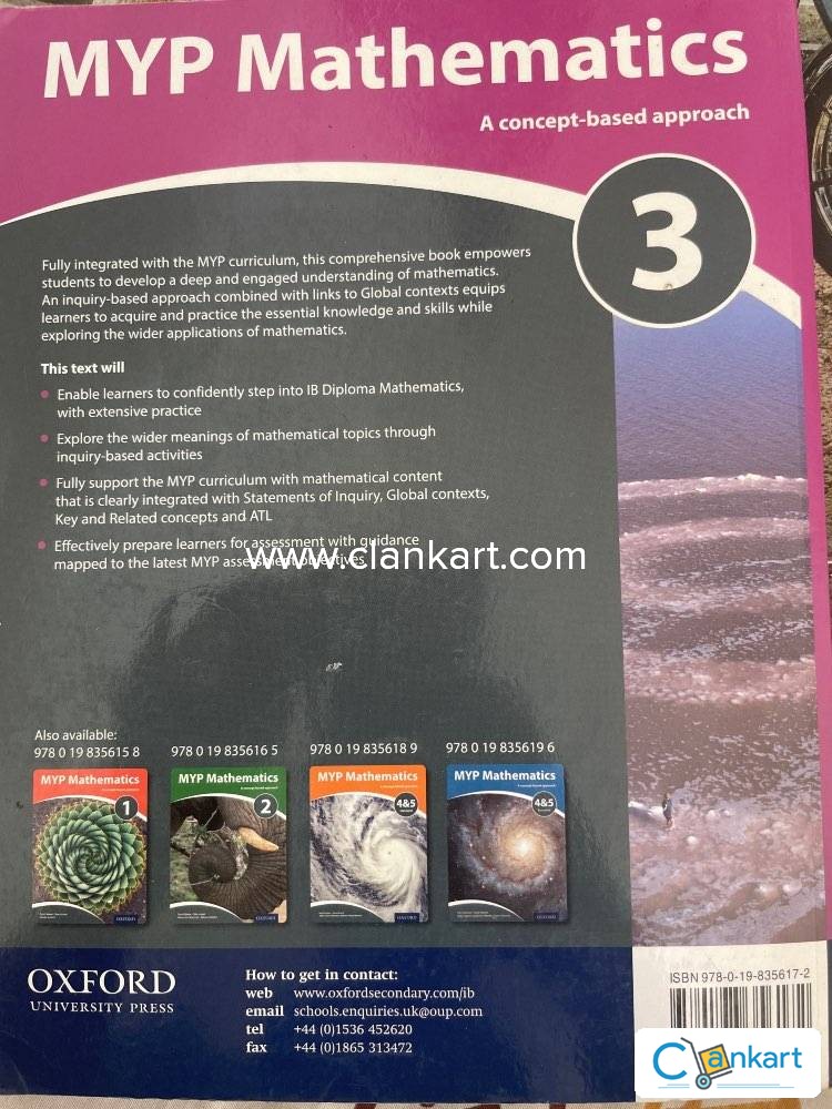 Buy 'MYP Mathematics 3 (IB MYP SERIES)' Book In Excellent Condition At ...