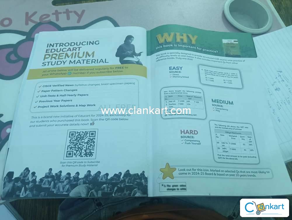 Buy 'Educart ICSE Class 10 Question Bank 2025 Mathematics One Shot For ...