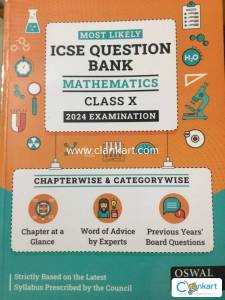 Buy 'OSWAL CLASS 10 QUESTION BANK 2024' Book In Excellent Condition At ...
