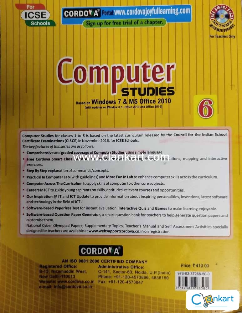 Buy 'Computer Studies' Book In Excellent Condition At Clankart.com