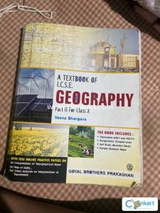 Buy 'ICSE Geography Part Two For Class 10th' Book In Excellent ...