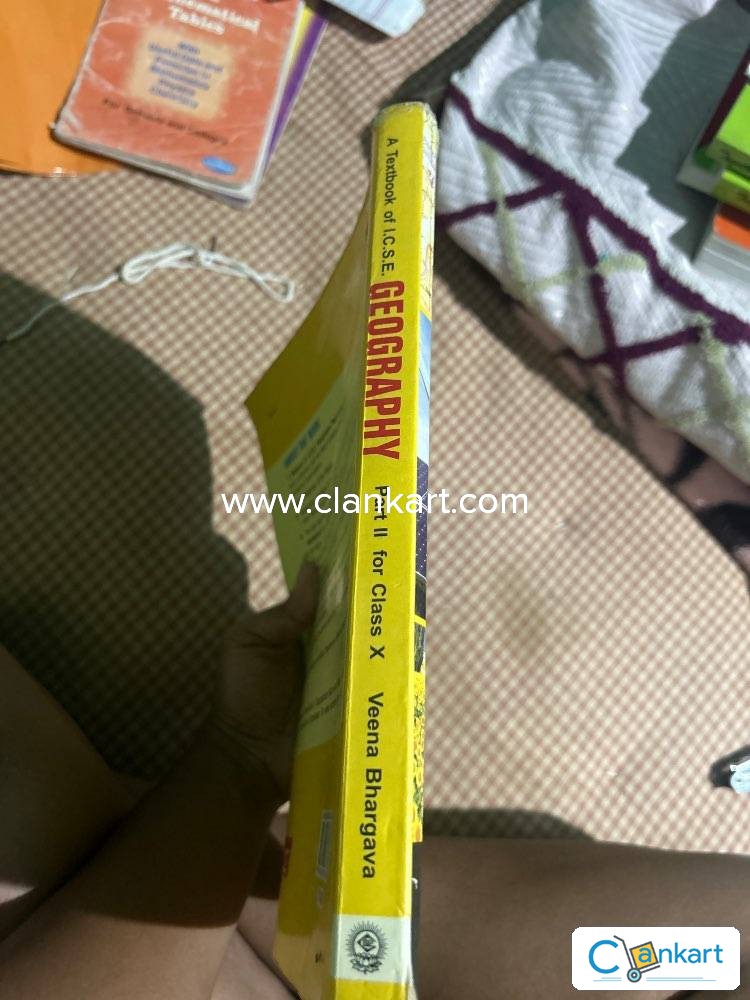 Buy 'ICSE Geography Part Two For Class 10th' Book In Excellent ...