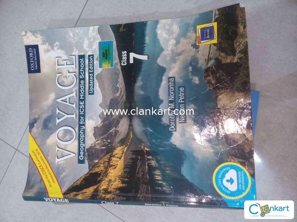 Buy 'ICSE Oxford Voyage Geography Class 7' Book In Good Condition At Clankart.com
