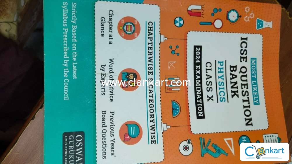 Buy 'ICSE Question Bank Physics Class X (10th) 2025 Examination' Book ...