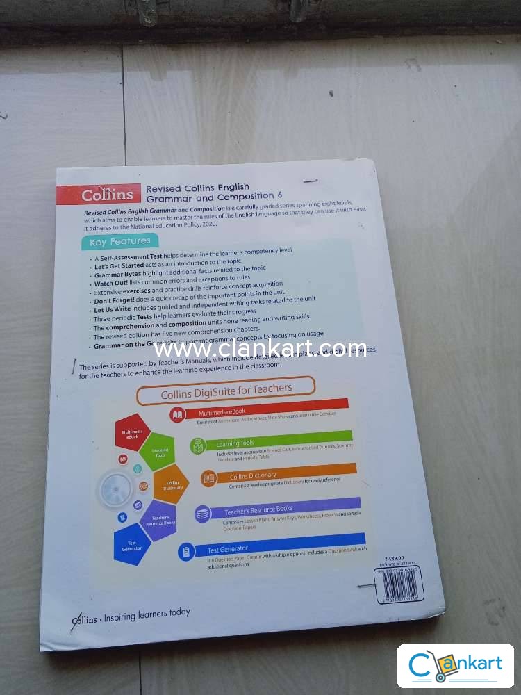 Buy 'English Grammar' Book In Good Condition At Clankart.com
