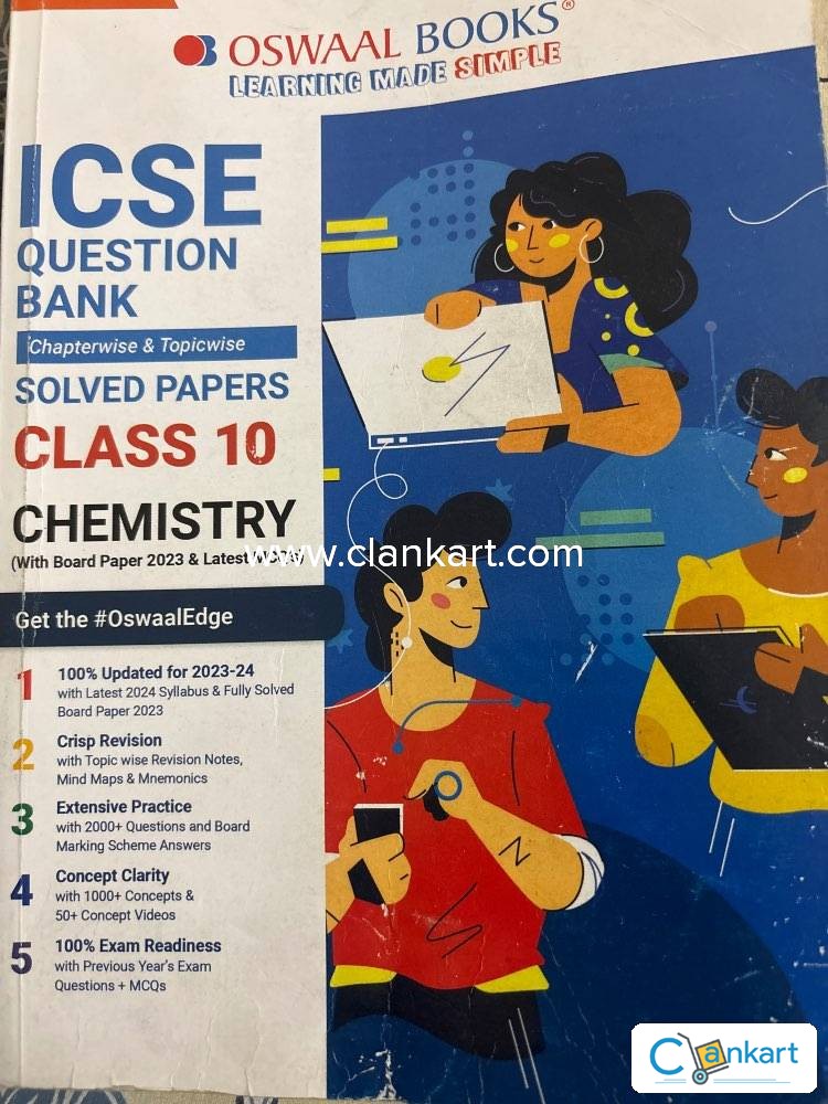 Buy 'ICSE Question Bank Class 10 Chemistry' Book In Good Condition At ...