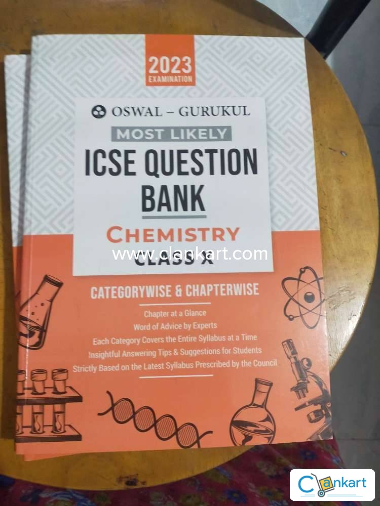Buy 'Oswal - Gurukul Chemistry Most Likely Question Bank : ICSE Class ...