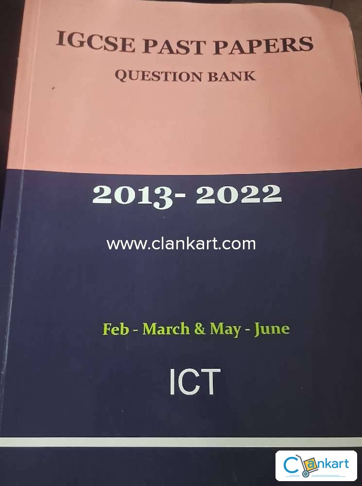 Buy 'IGCSE PAST PAPERS QUESTION BAN' Book In Excellent Condition At ...