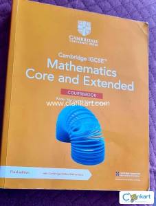 Buy 'Cambridge IGCSE™ Mathematics Core And Extended Coursebook With Cambridge Online Mathematics ...