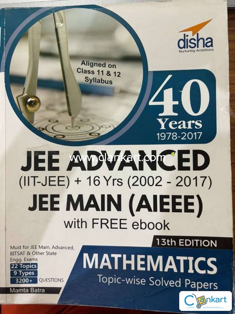 Buy '40 Years IIT-JEE Advanced + 16 Yrs JEE Main Topic-Wise Solved ...