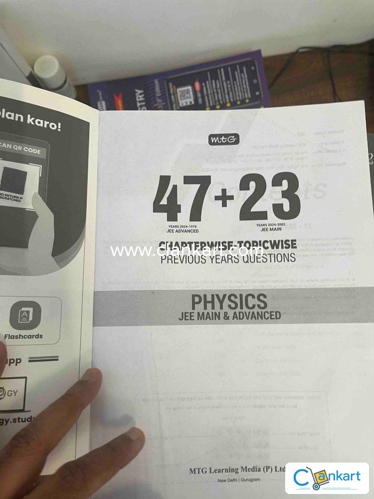 Buy 'PHYSICS JEE MAIN+ADVANCE MTG (47+23)' Book In Good Condition At ...