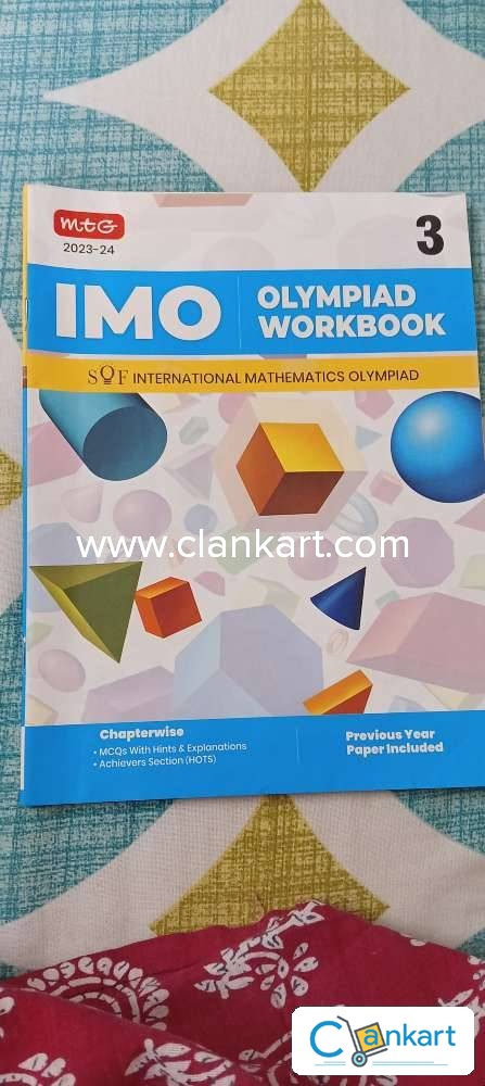 Buy 'IMO Olympiad Woekbook' Book In Excellent Condition At Clankart.com