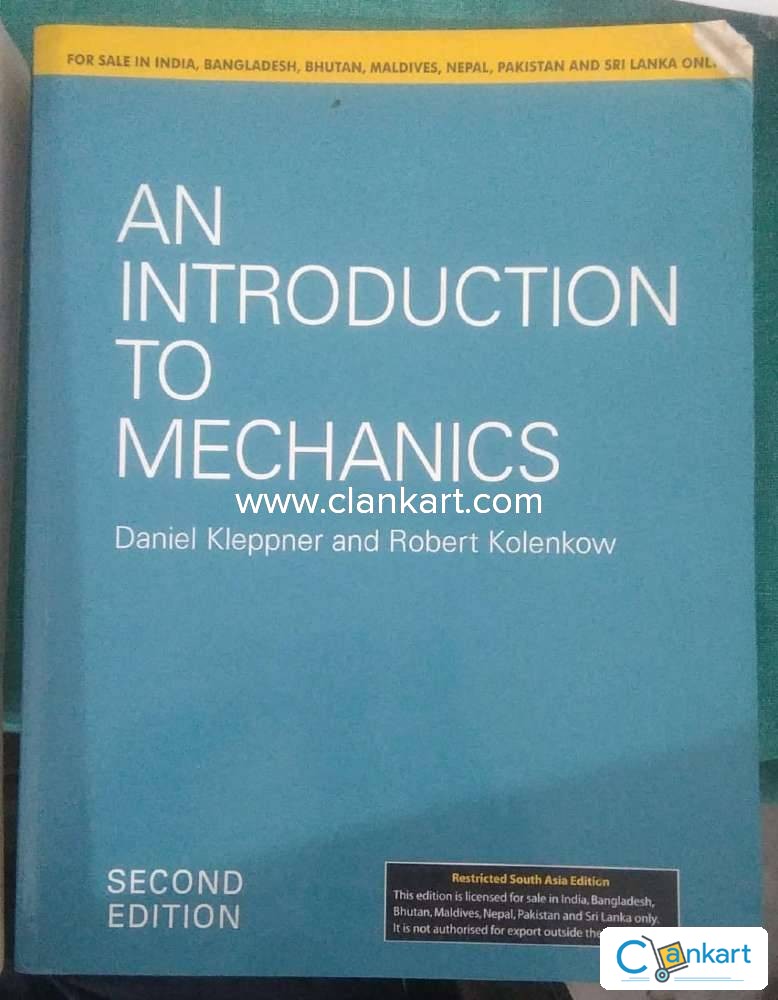 Buy 'INTRODUCTION TO MECHANICS 2ND EDITION' Book In Excellent Condition ... Buy 'INTRODUCTION TO MECHANICS 2ND EDITION' Book In Excellent Condition ...
