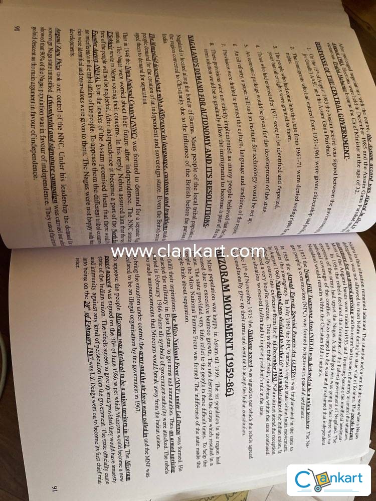 Buy 'ISC HISTORY SIMPLIFIED' Book In Excellent Condition At Clankart.com