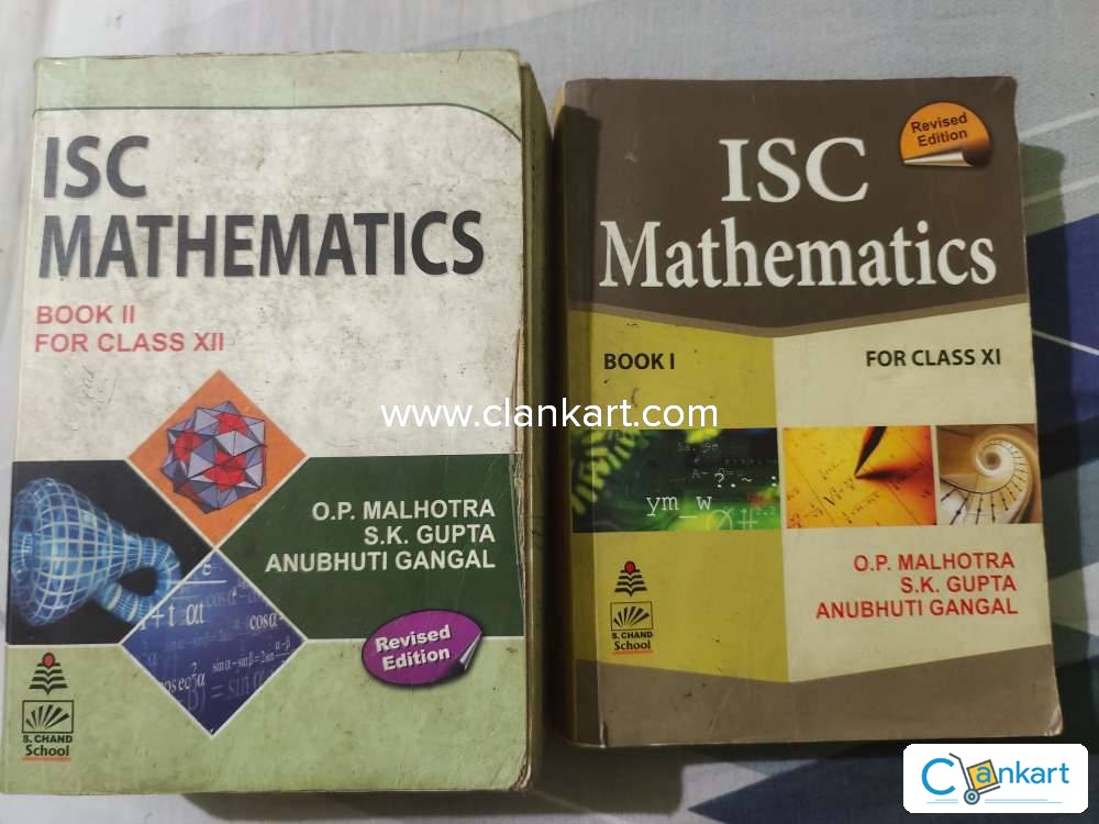 Buy 'ISC BOOK MATHEMATICS SL GUPTA' Book In Good Condition At Clankart.com
