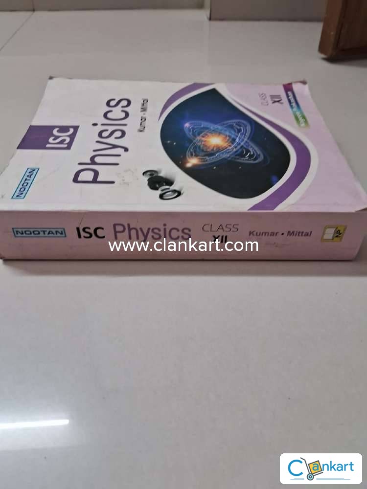 Buy 'ISC PHYSICS CLASS 12 BY KUMAR MITTAL' Book In Excellent Condition ...