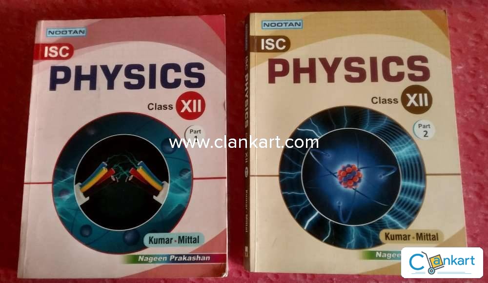 Buy 'ISC Physics For Class 12' Book In Excellent Condition At Clankart.com