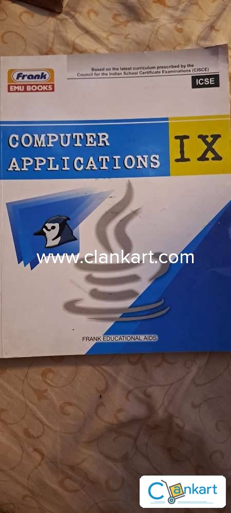 Buy 'Icse Computer Applications Class 9' Book In Excellent Condition At ...