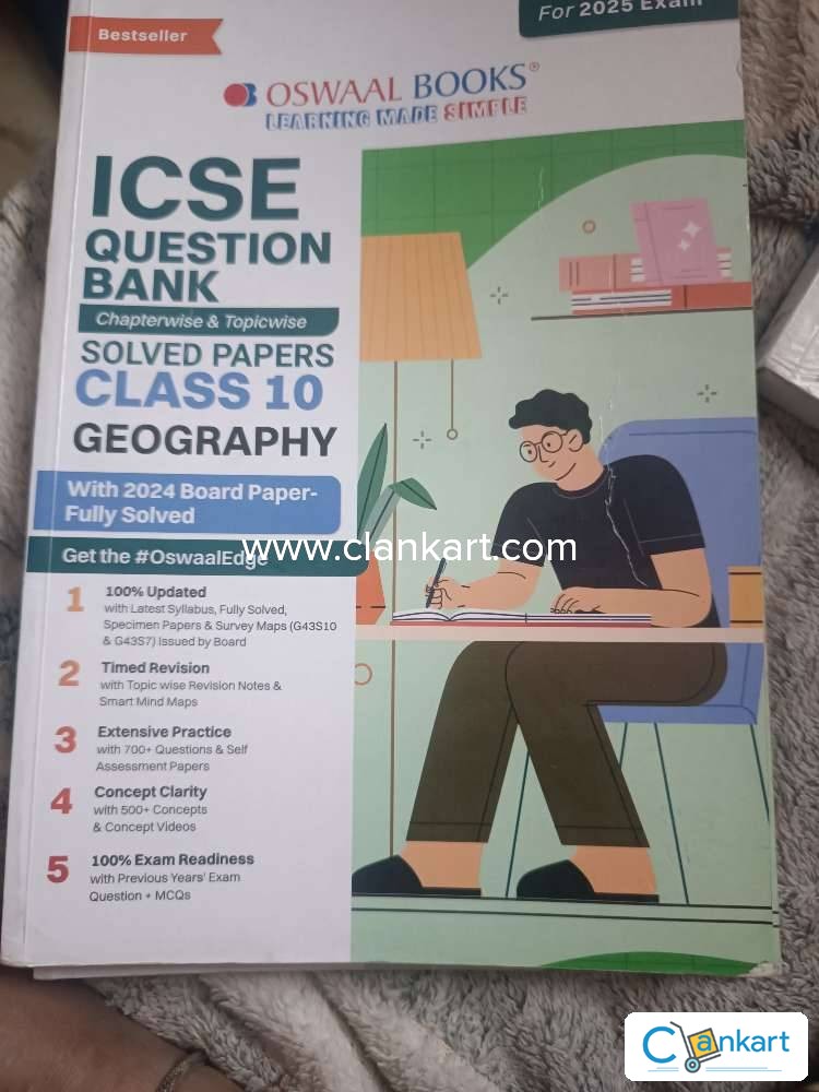 Buy 'Oswaal ICSE Question Bank SOLVED PAPERS | Class 10 | Geography ...
