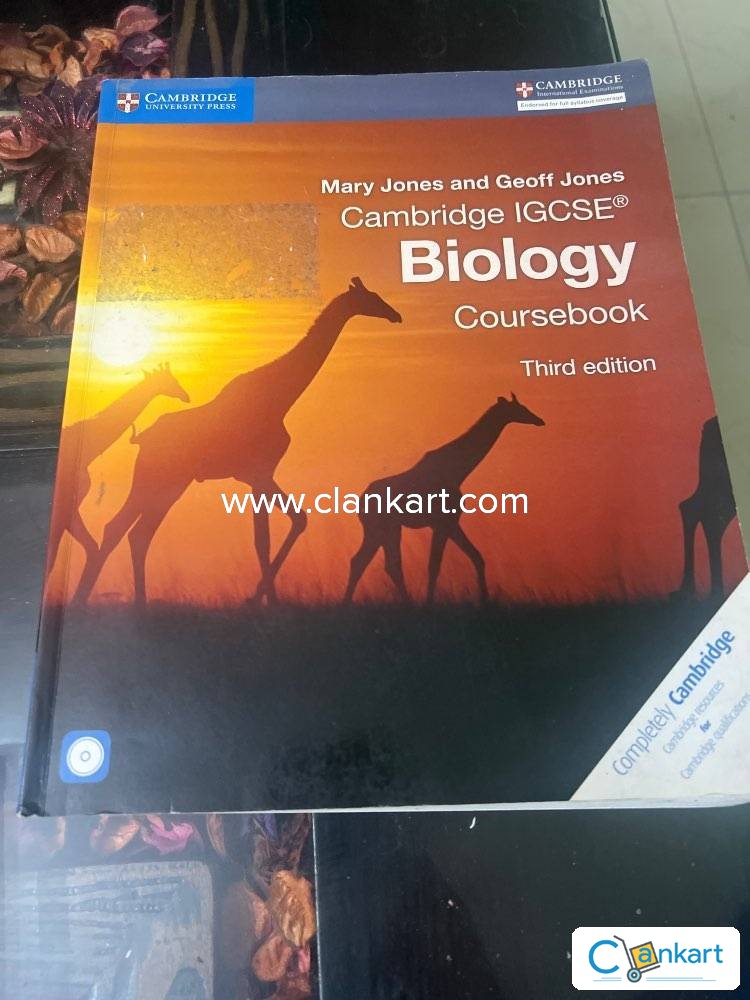 Buy 'Igcse Cambridge Biology Third Edition Mary Jones And Geoff Jones ...