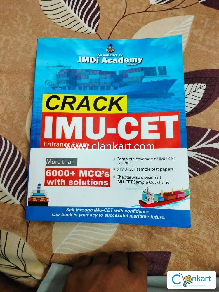 Buy 'Imucet Exam Preparation Guide Book' Book In Excellent Condition At Clankart.com