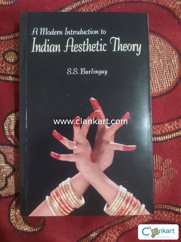 Buy 'A Modern Introduction To Indian Aesthetic Theory' Book In ...