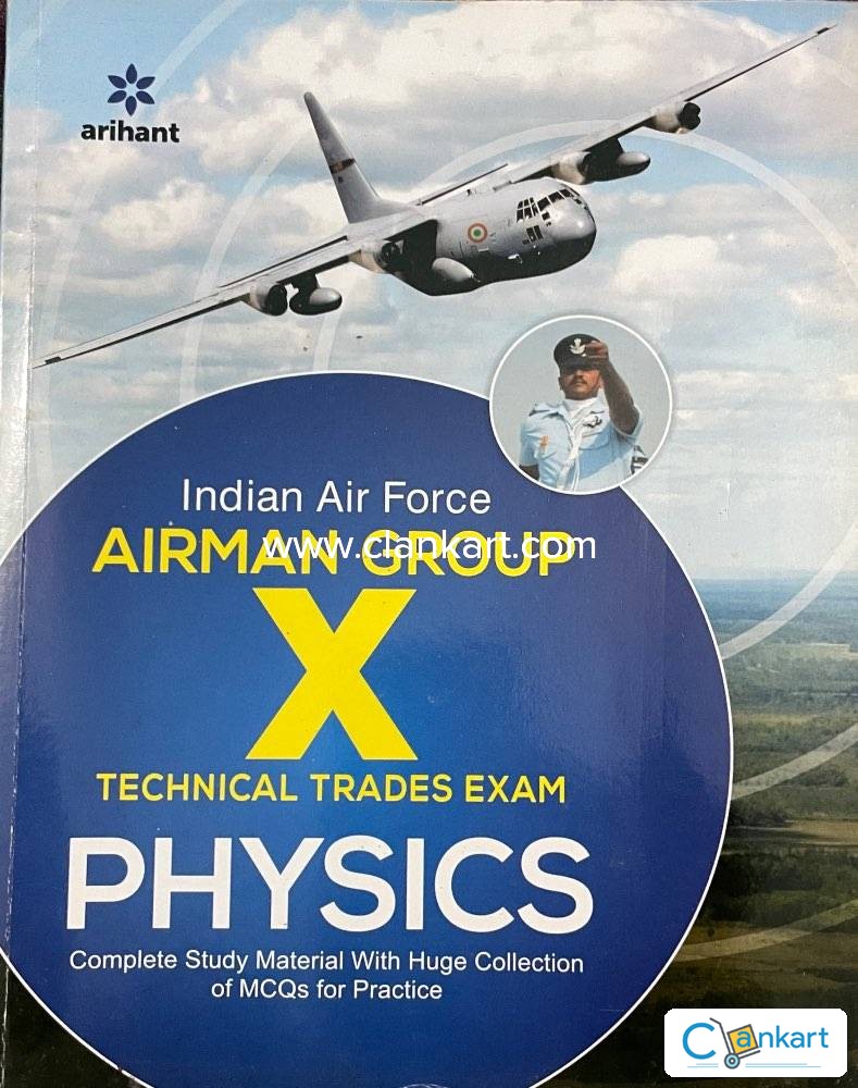Buy 'Indian Air Force Airman Group 'X' PHYSICS' Book In Excellent ...