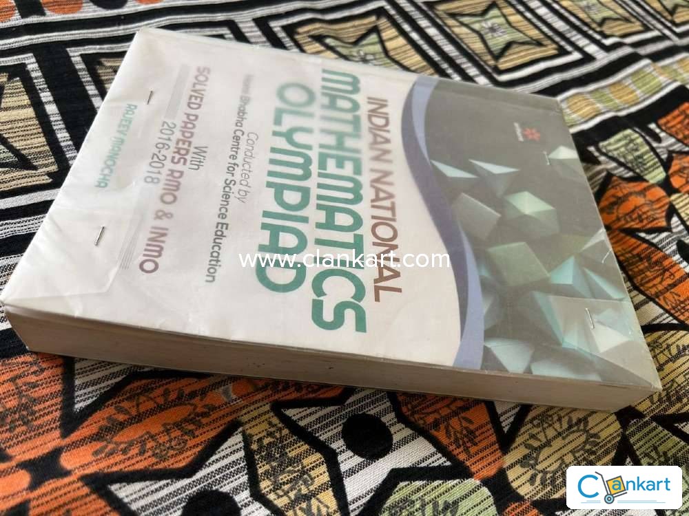 Buy 'Indian National Mathematics Olympiad' Book In Excellent Condition ...
