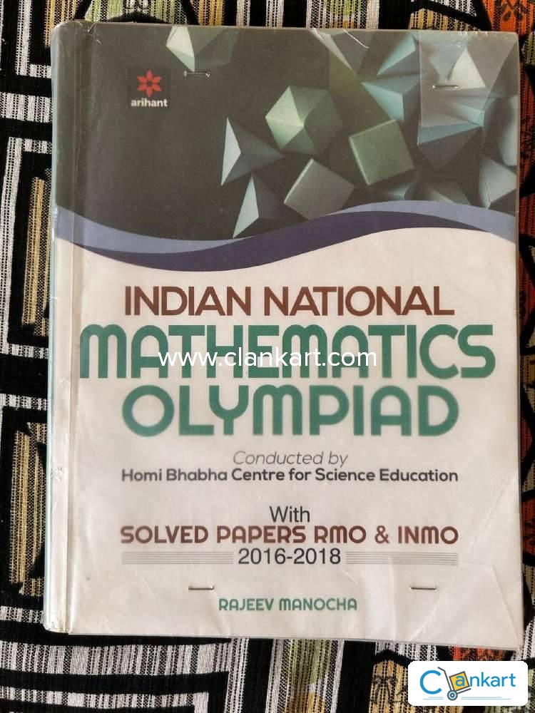Buy 'Indian National Mathematics Olympiad' Book In Excellent Condition ...