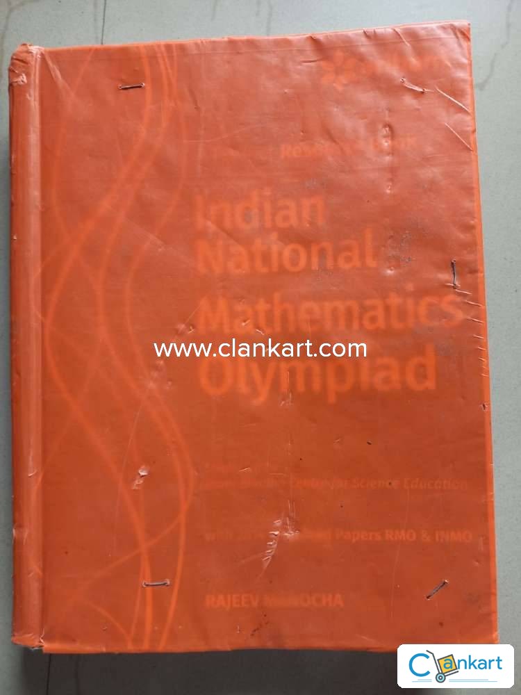 Buy 'Indian National Mathematics Olympiad' Book In Excellent Condition ...