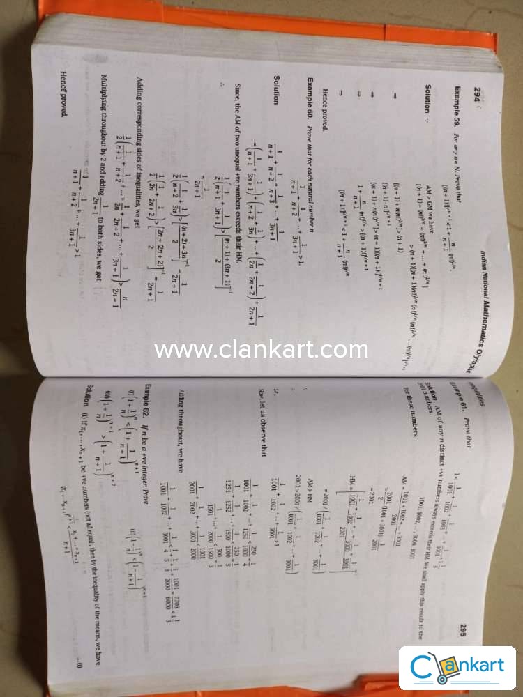 Buy 'Indian National Mathematics Olympiad' Book In Excellent Condition ...